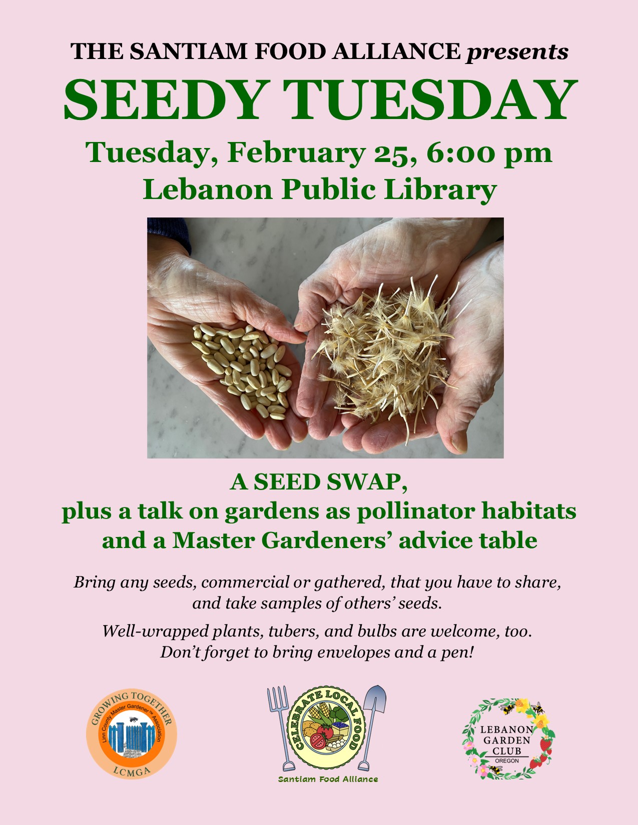 Seedy Tuesday 2025 – Santiam Food Alliance